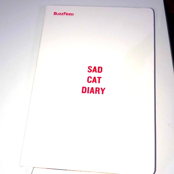 BuzzFeed | Accents | Rare Collectors Item Buzzfeed Sad Cat Diary | Poshmark